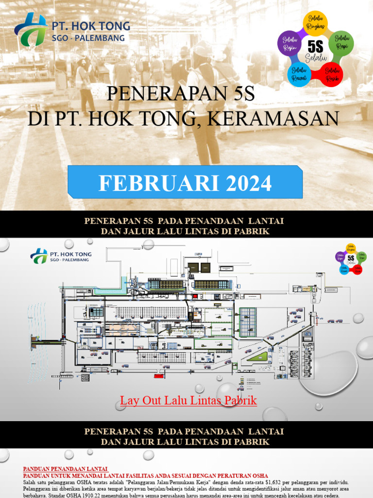 Penerapan 5S di PT Hok Tong Palembang | PDF | Teknologi & Rekayasa