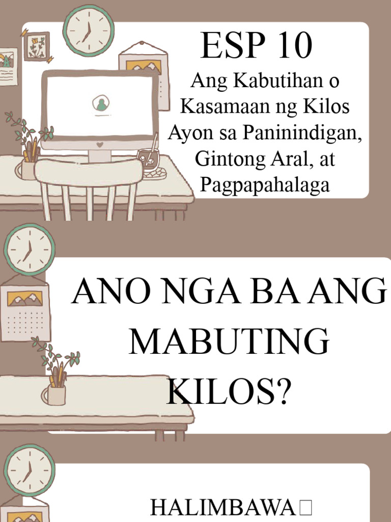 Kabutihan o Kasamaan | PDF