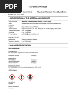 MSDS - Rexton PVC Solvent Cement | PDF | Chemistry | Chemical Substances