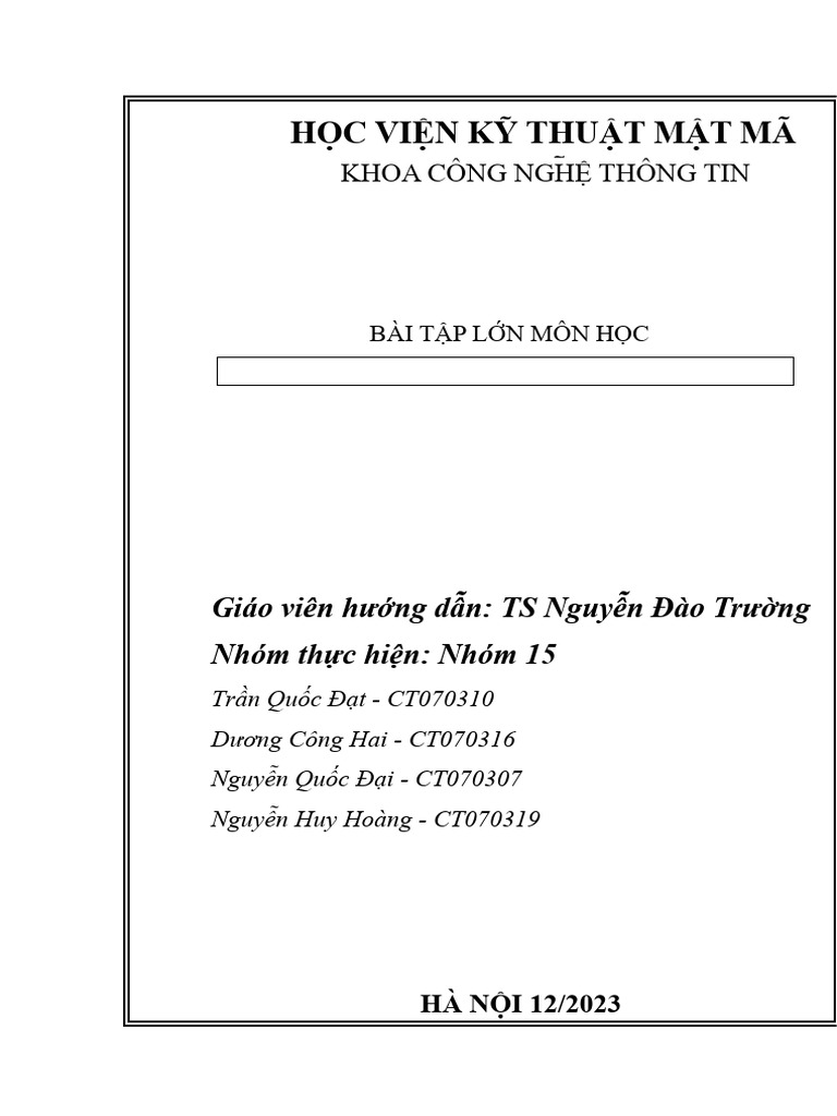 Bai Tap To MMT | PDF