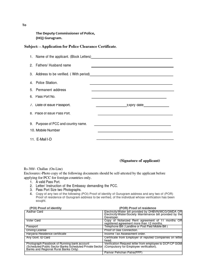 1_1_1_police-clearance-certificate-application-form1 | PDF | Identity ...