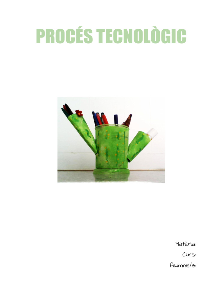 Procés Tecnològic | PDF