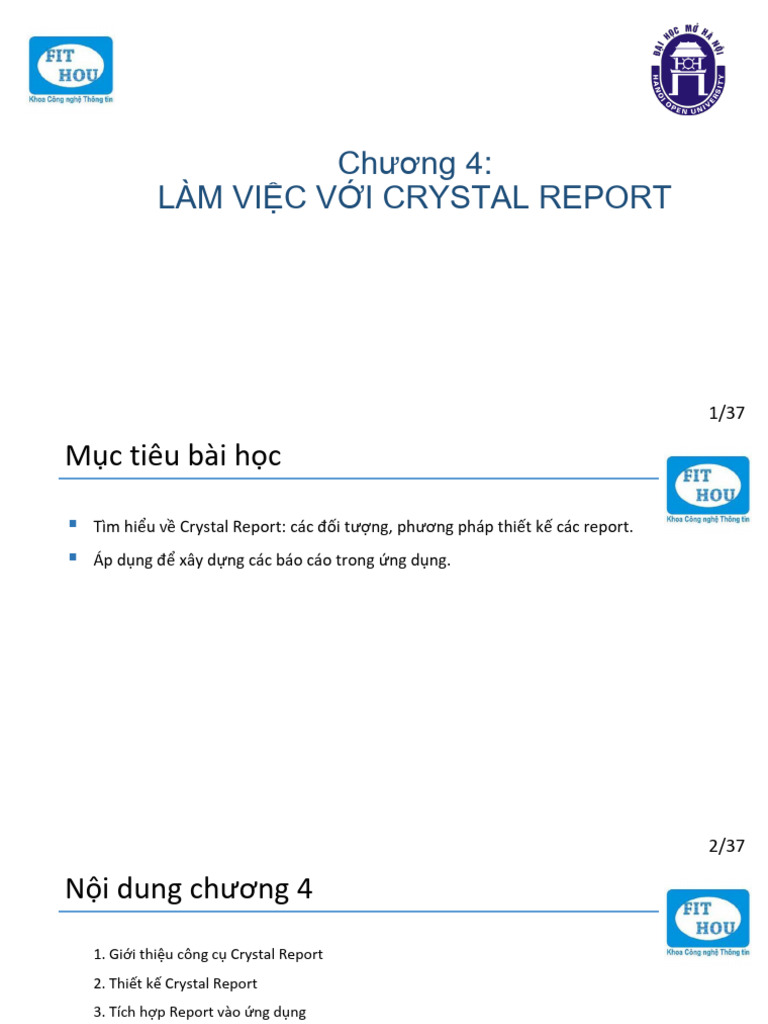 05 CrystalReport | PDF
