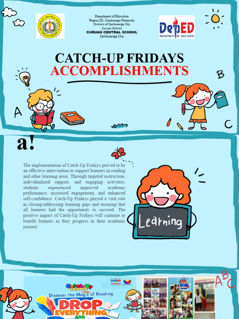 Catch Up FridAY Accomplishment Report-CCSSC | PDF | Cognitive Science | Teaching