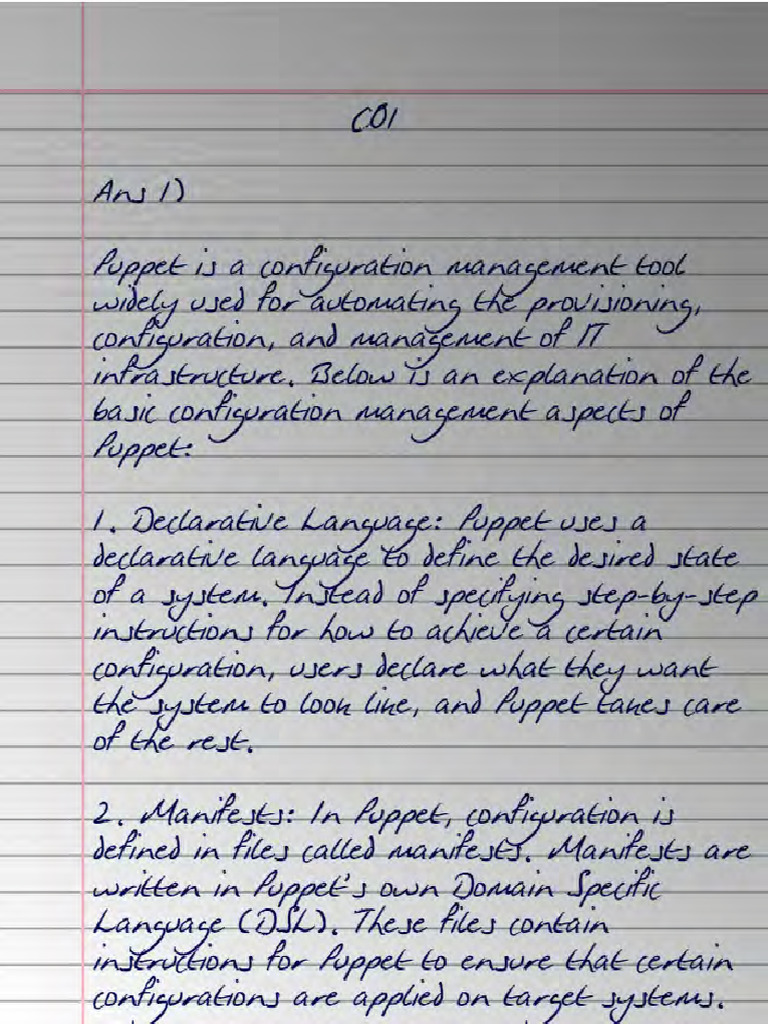 Co1 - Configuration Management On Cloud | PDF Co1 - Configuration Management On Cloud | PDF