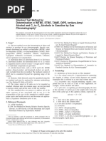 ASTM D95 (D95-13) | PDF | Petroleum | Distillation