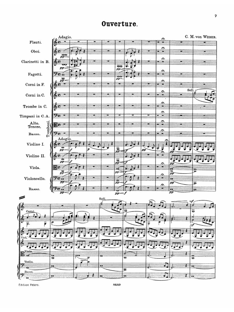 Freischutz - Ouverture | PDF