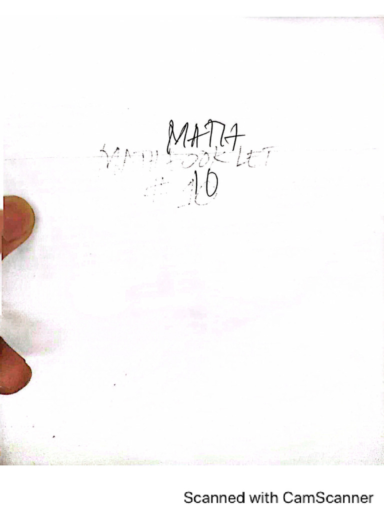 Booklet 10 Math | PDF