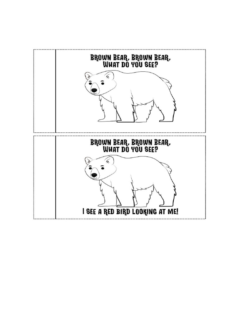 Brown Bear Printable Mini Book - 173410.jpg | PDF