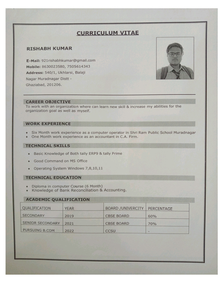 Rishab Resume | PDF