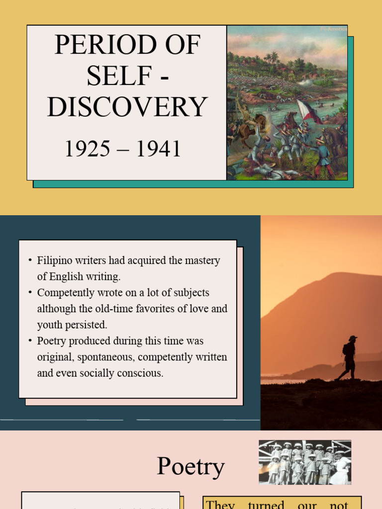 Period of Self Discovery | PDF | Writing | Philippines