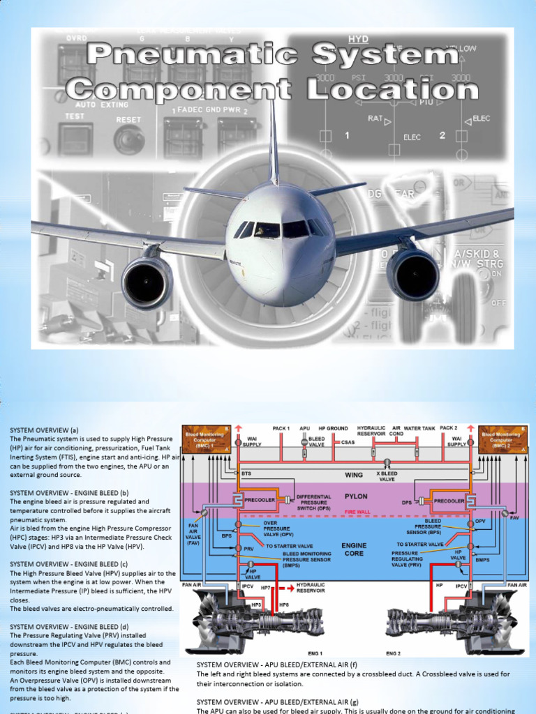 Pneumatic System Location PW1100 | PDF | Rotating Machines | Energy ...