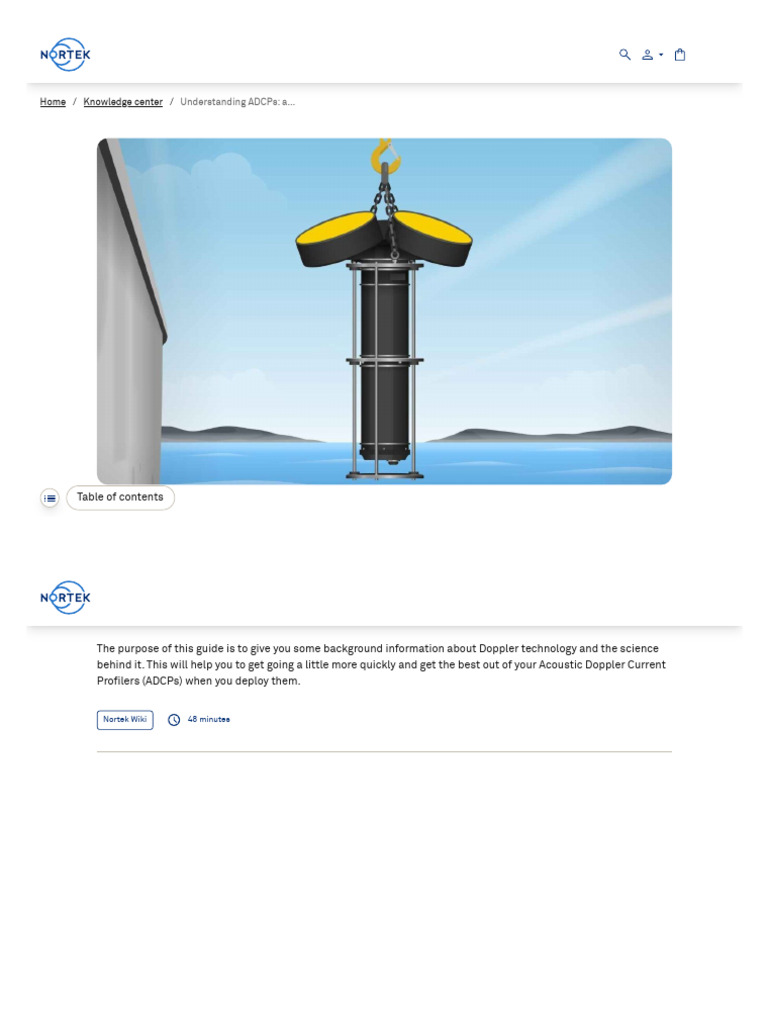 Nortek - Understanding ADCPs - A Guide To Measuring Currents, Waves ...