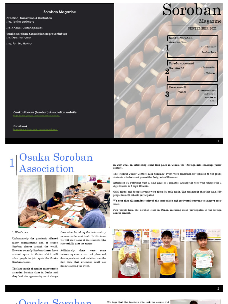 Soroban Magazine Issue 2 Pdf
