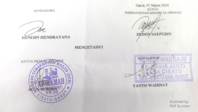 Stempell Masjid | PDF