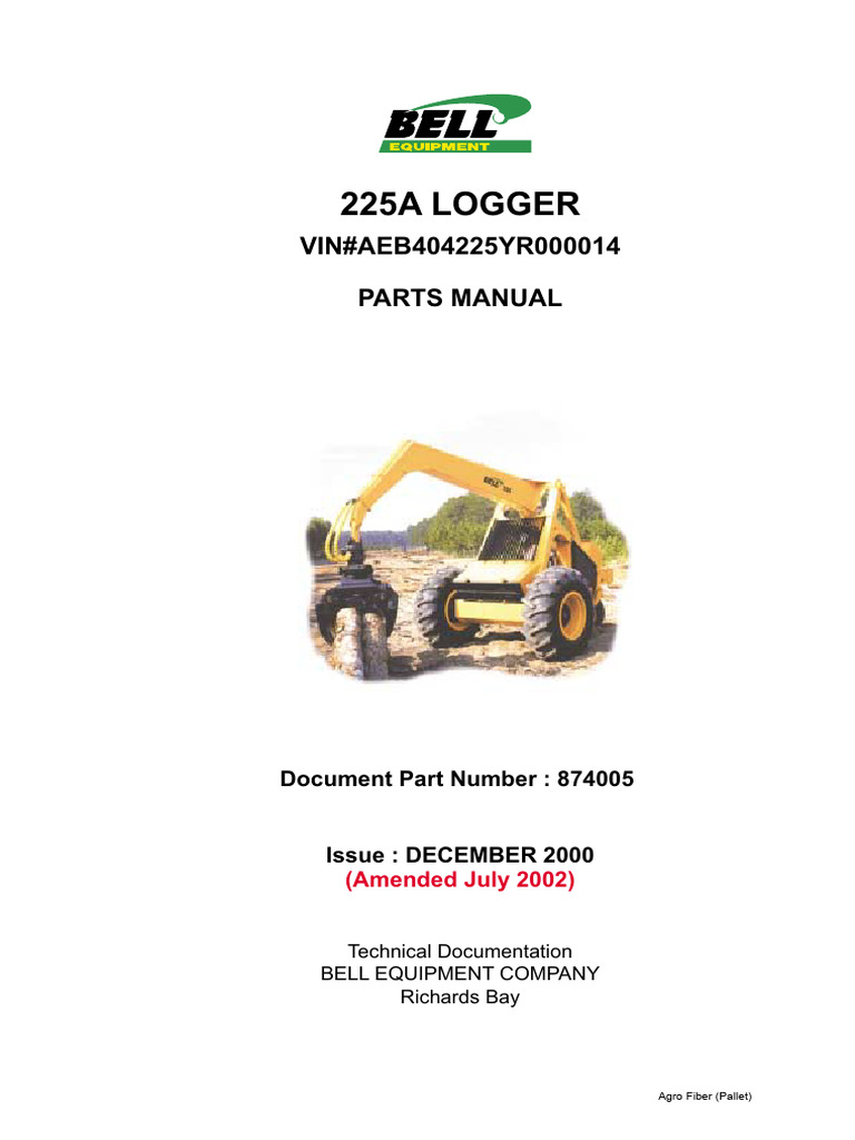 คู่มือ Parts Bell - 225A | PDF | Screw | Horsepower