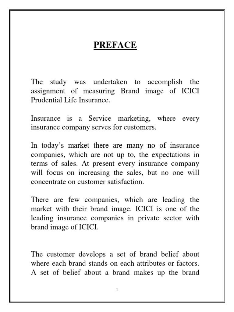 ICICI LIFE INSURANCE and HDFC Life Comparative Study 1 | Download Free ...