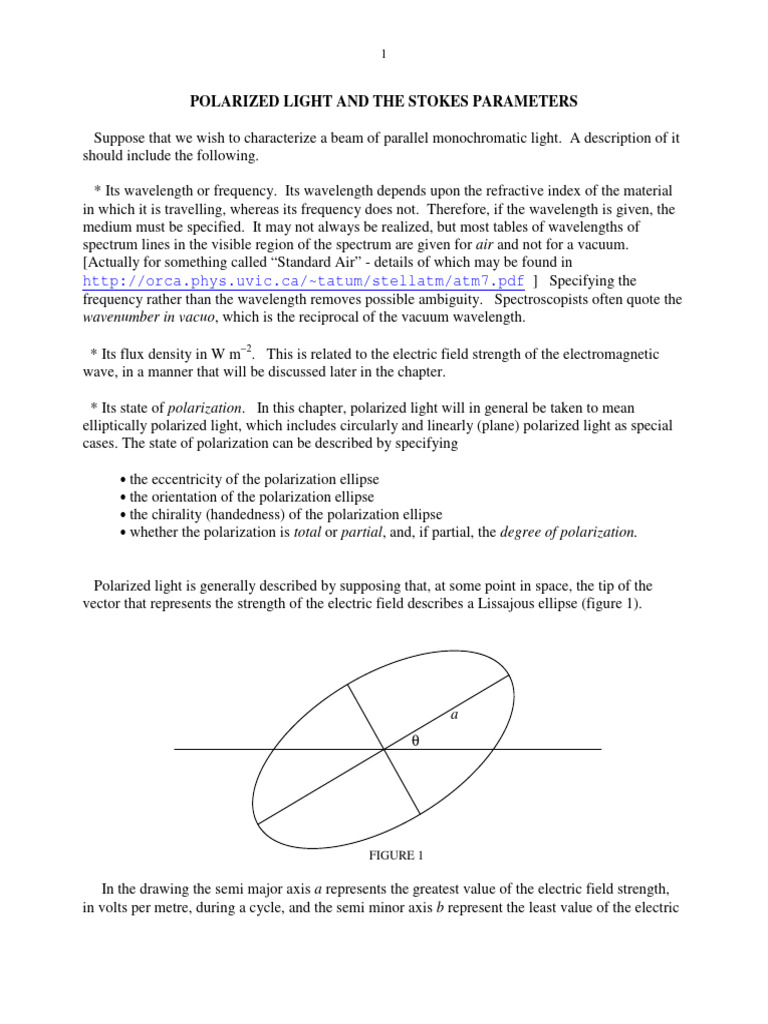 Physopt 4 | PDF | Polarization (Waves) | Wavelength