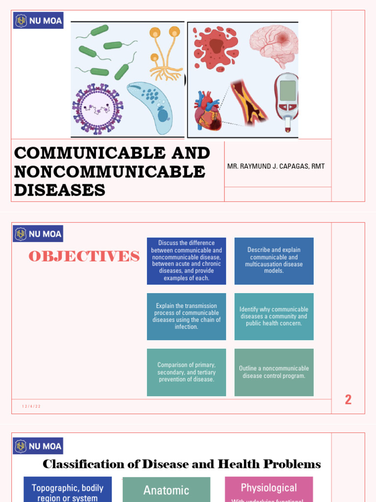Week 2 Communicable and Noncommunicable Diseases | PDF | Infection ...