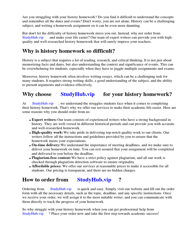History Homework Takeaway Menu | PDF | Facebook | Linked In History Homework Takeaway Menu | PDF | Facebook | Linked In