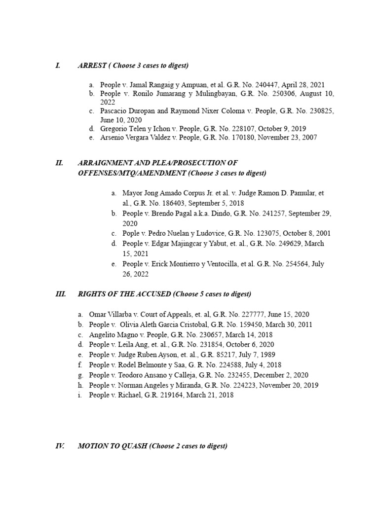 Case Digest | PDF | Legal Procedure | Government