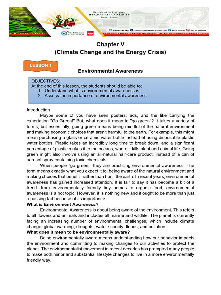 STS Final C | PDF | Climate Change | Energy Development