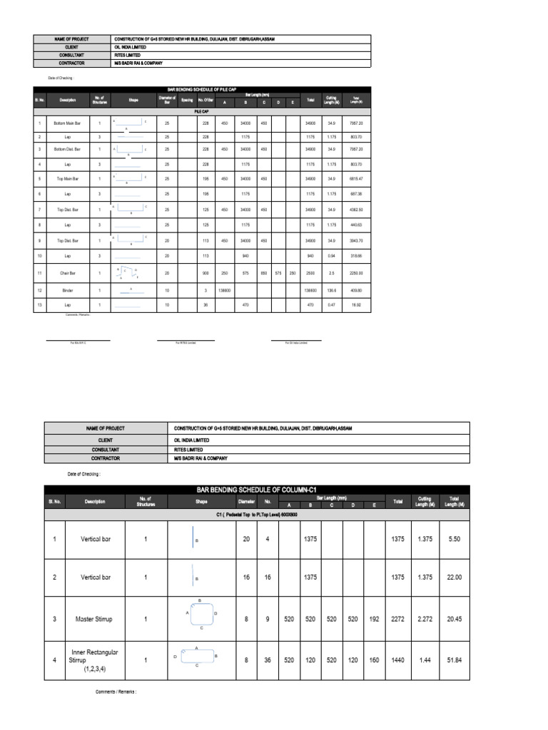 Client Format Hr Pile Cap | PDF