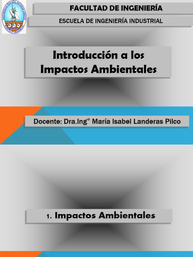 Impactos Ambientales y Evaluación | PDF | Evaluación de impacto ...