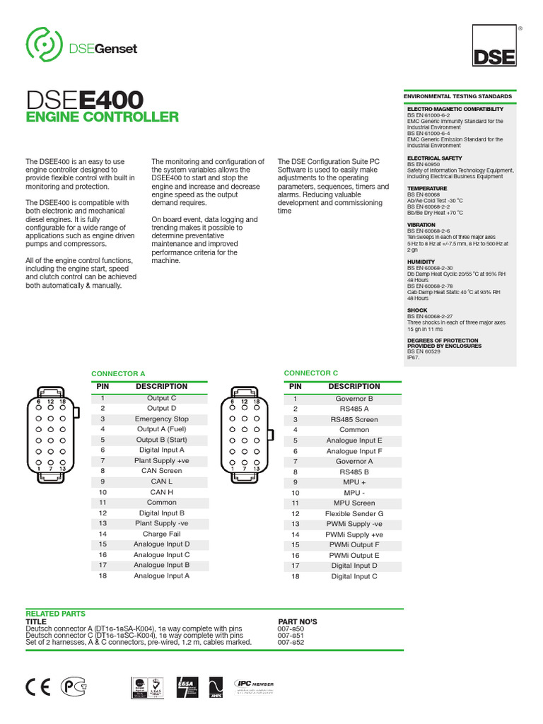 DSEE400 Data Sheet | PDF | Engines | Personal Computers