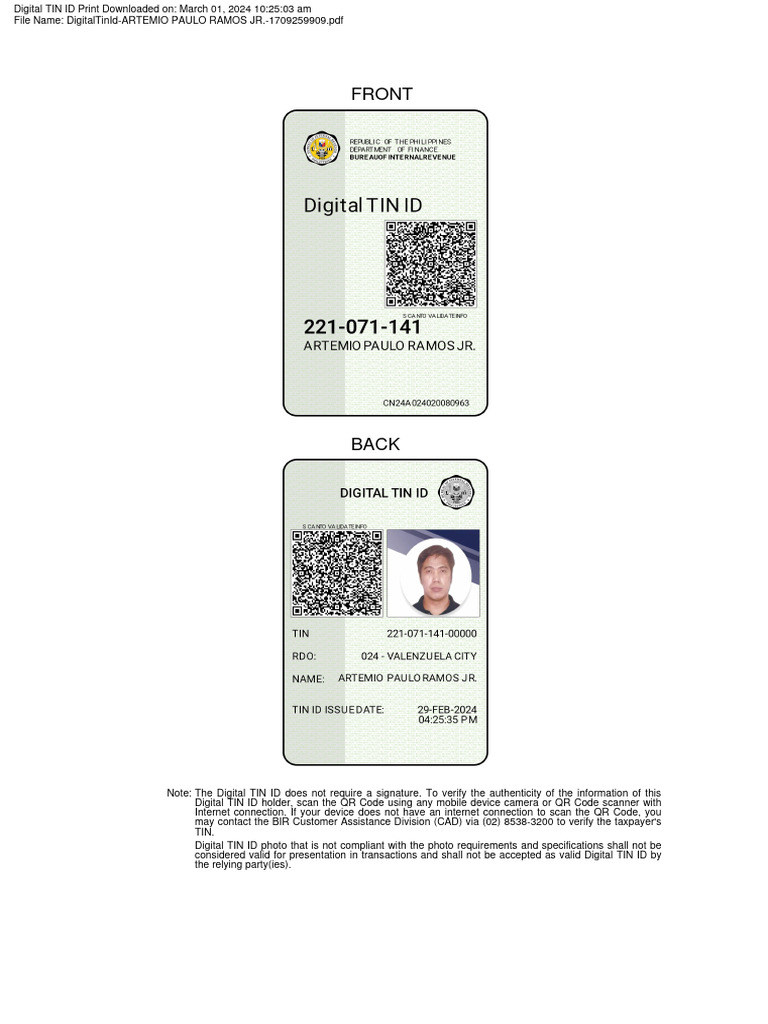 Digitaltinid-Artemio Paulo Ramos Jr.-1709259909 | PDF | Computers