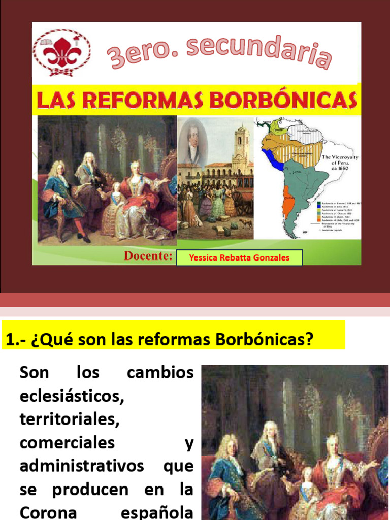 Las Reformas Borbonicas | PDF | Viajes y turismo | Historia