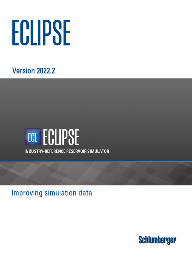 Eclipse User Guide Pdf Nonlinear System Simulation