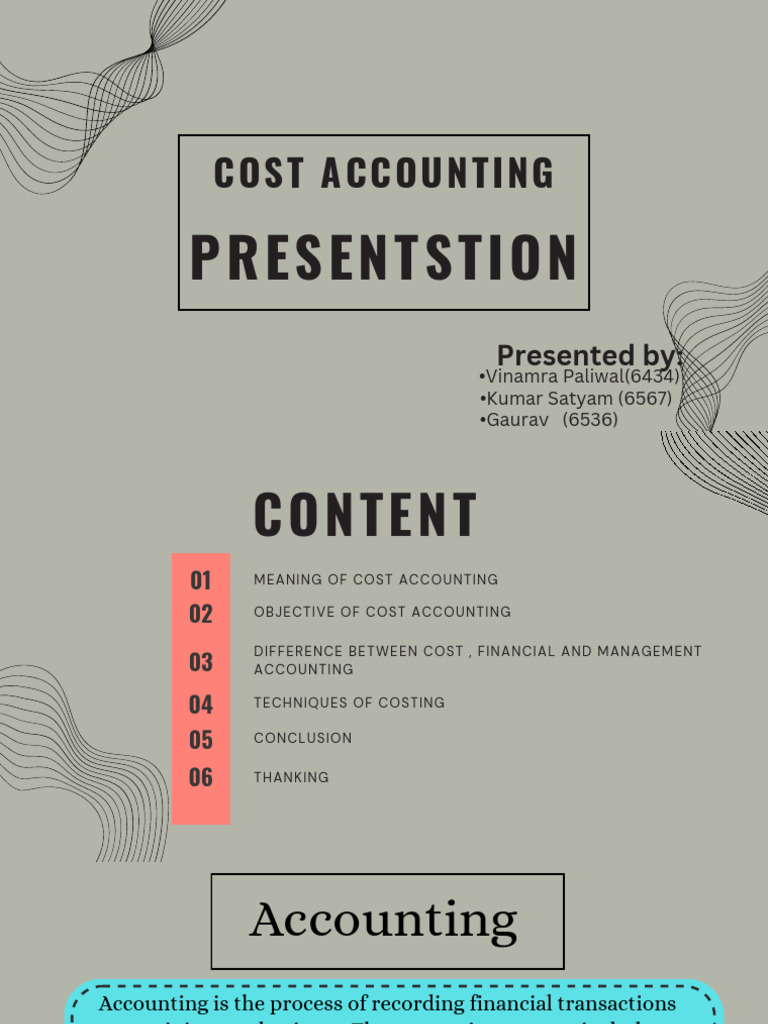 Key Features of Cost Accounting | PDF | Expense | Cost
