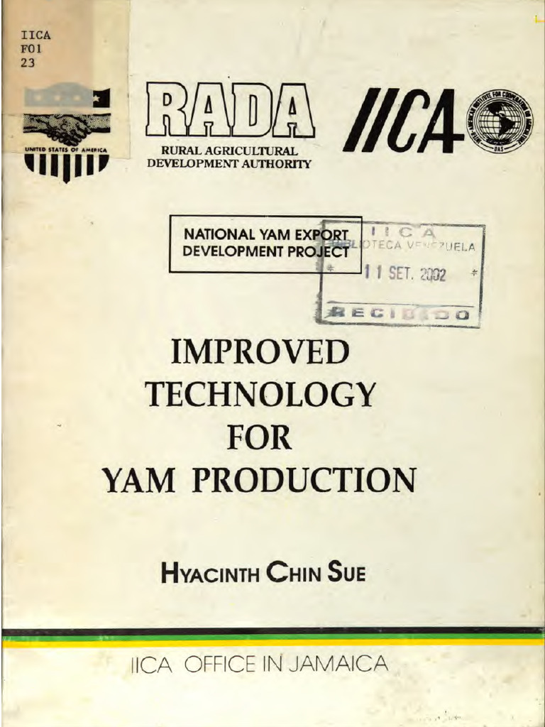 Yam production | PDF
