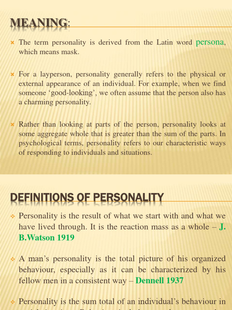 _Personality_ | PDF | Extraversion And Introversion | Behavior
