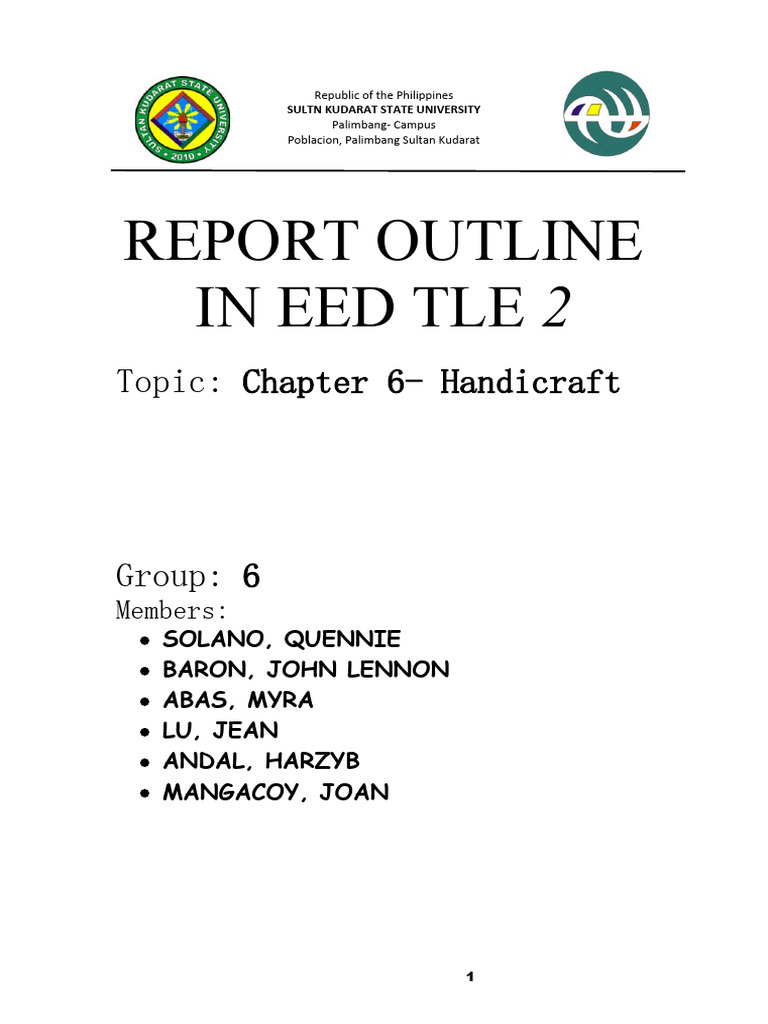 Chapter 6 HANDICRAFT | PDF | Crochet | Knitting