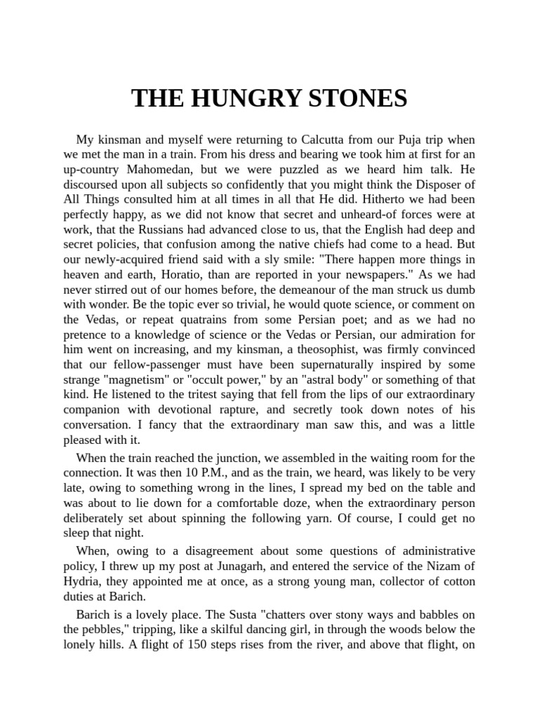 The-Hungry-Stones-7-16 | PDF The-Hungry-Stones-7-16 | PDF