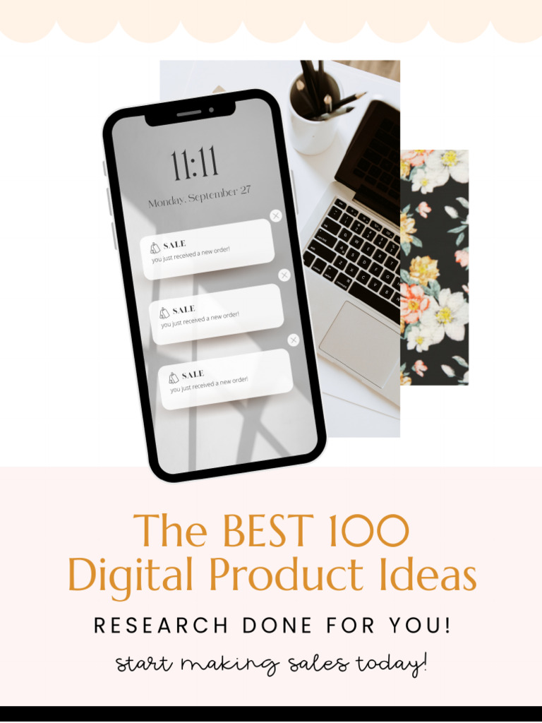 100 Best Digital Product Ideas Freebie | PDF | Etsy
