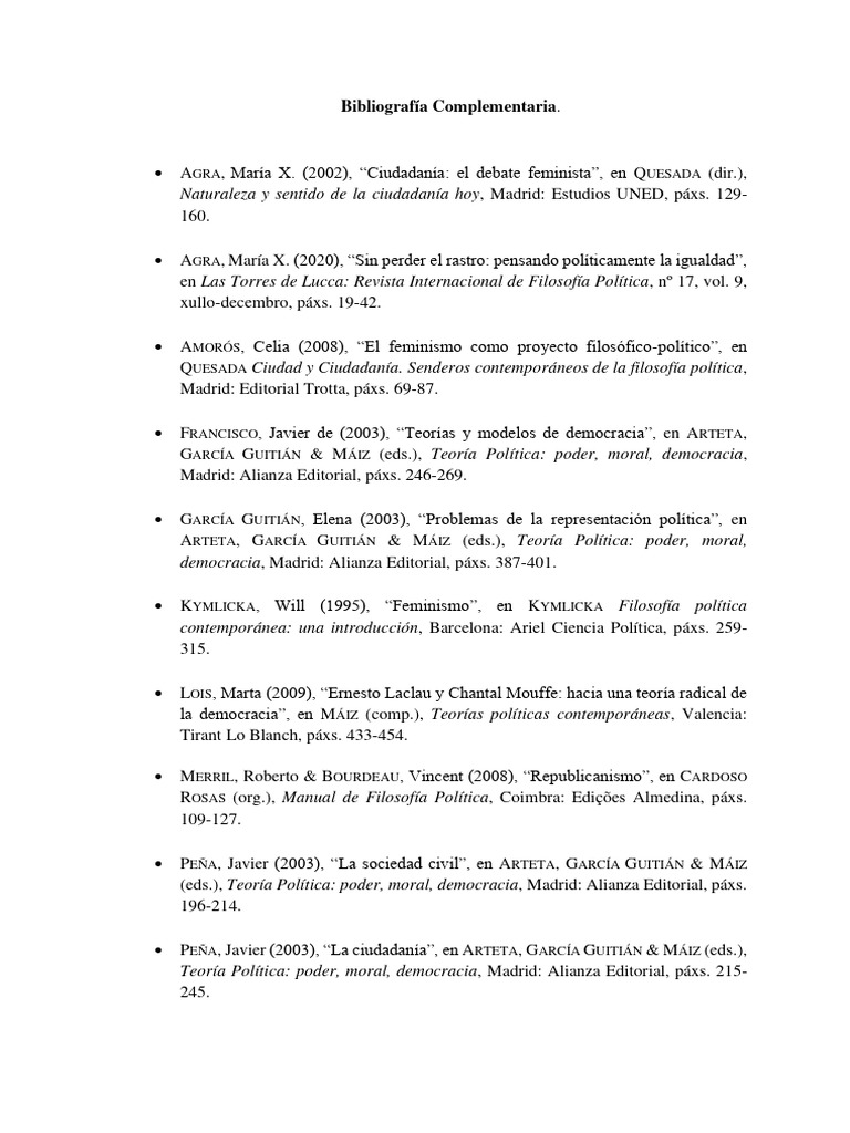 BibliografÃ A. | PDF