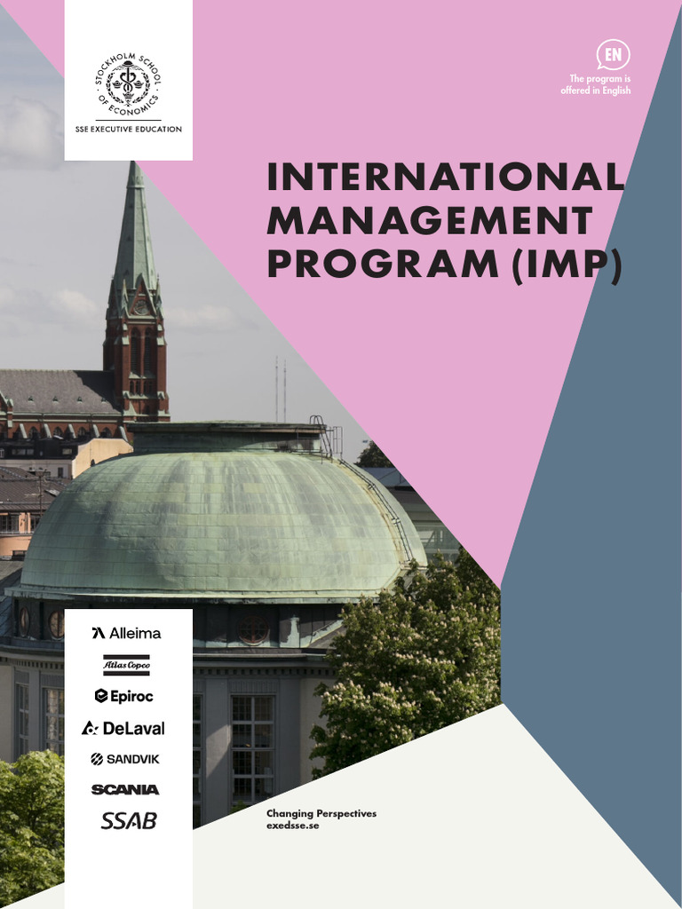 IMP International Management Program SSE Executive Education-4 | PDF | Leadership | Learning