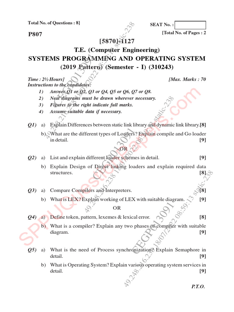 spos 18 july 2022 | PDF | Computer Data | Computing