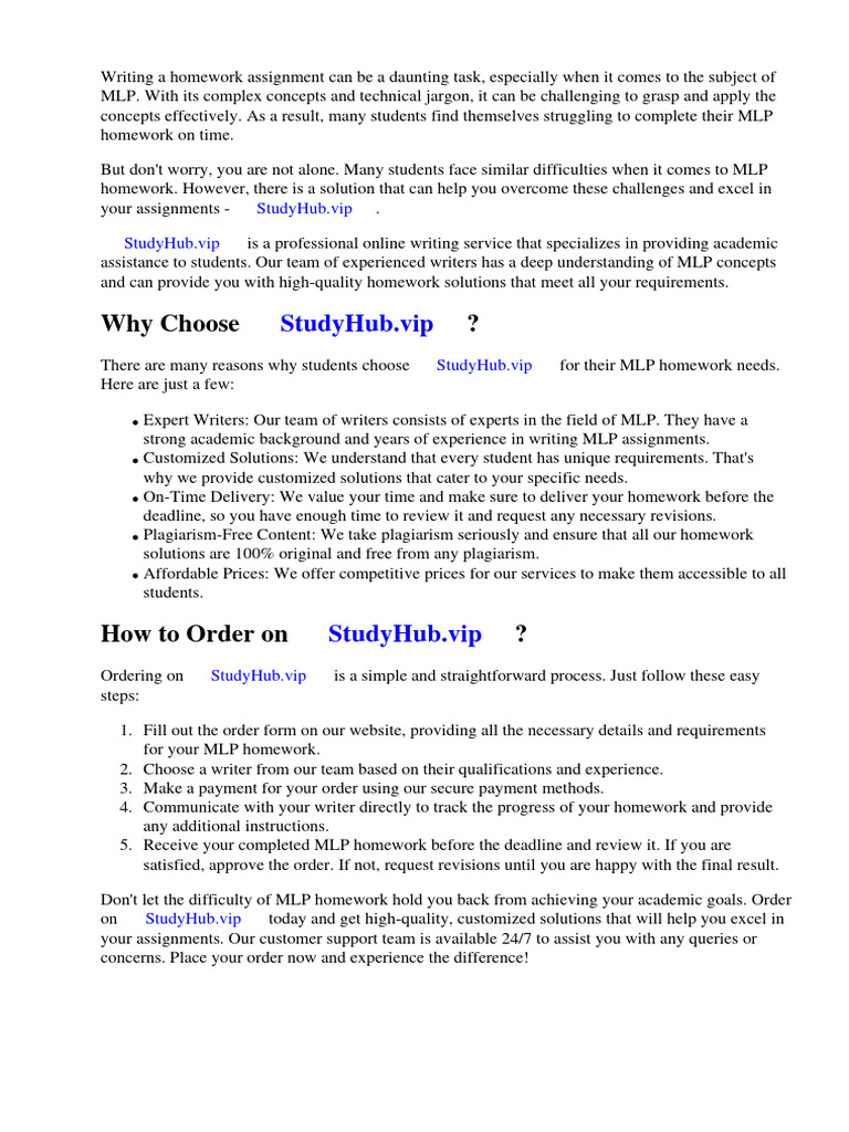 MLP Homework | PDF | Facebook | Privacy