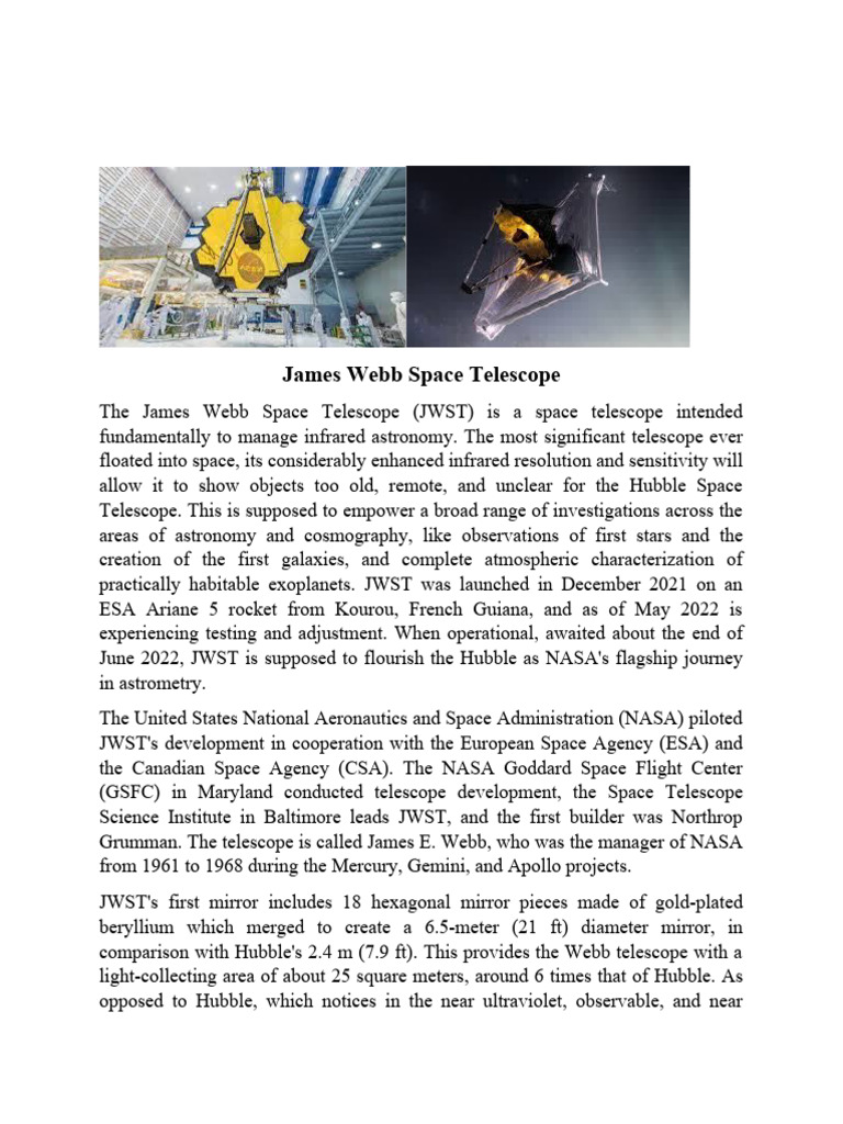 James Webb Space Telescope 11 NEW Images! | PDF | Astronomy | Outer Space