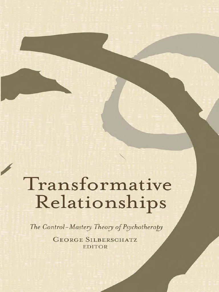 Silbersachtz - Transformative Relationships (2005) | PDF | Psychotherapy | Psychological Trauma