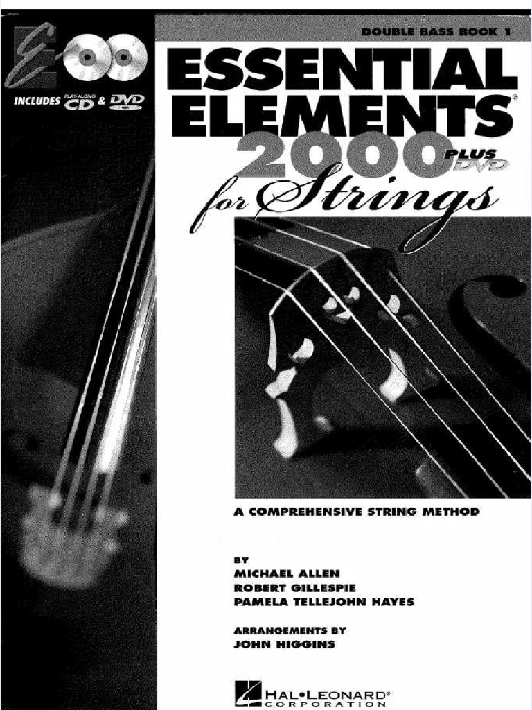 Essential Elements Contrabaixo Book | PDF