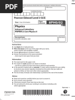 Formula+data Sheet For Edexcel Ial Math | PDF | Waves | Electronvolt
