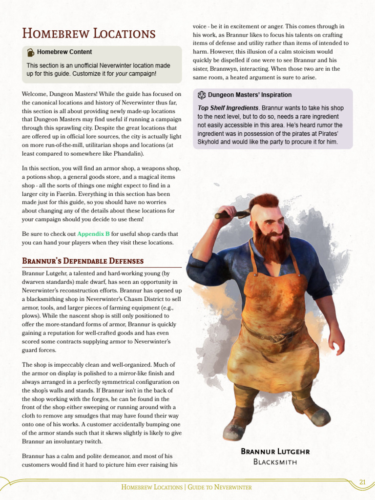 Guide-To-Neverwinter 22 | PDF | Home & Garden