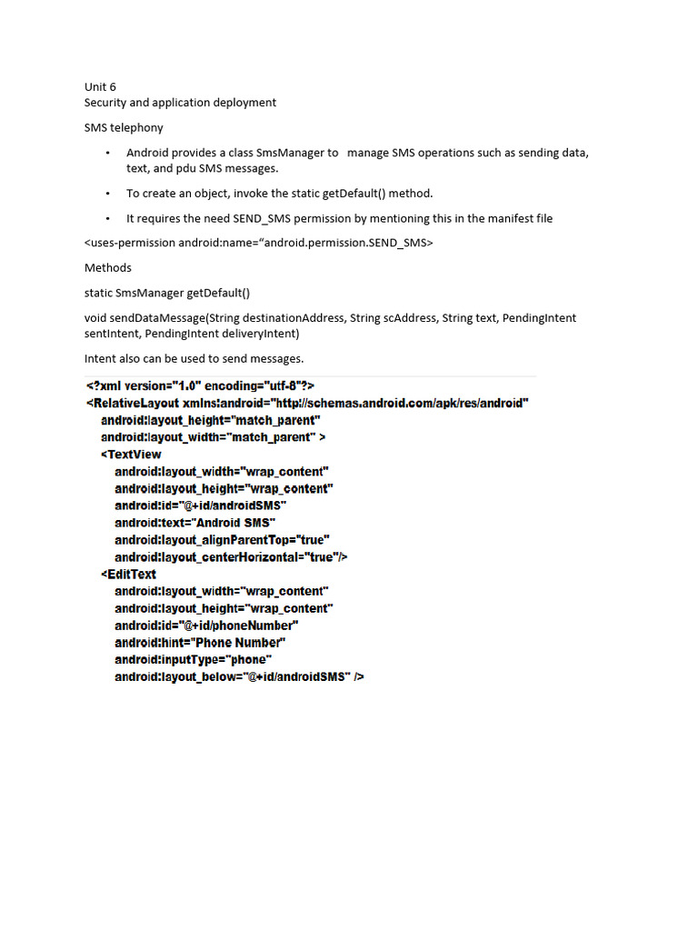 ch6 1 | PDF | Android (Operating System) | Google Play