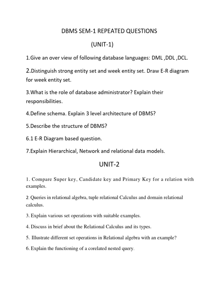 DBMS Sem | PDF | Databases | Relational Model DBMS Sem | PDF | Databases | Relational Model