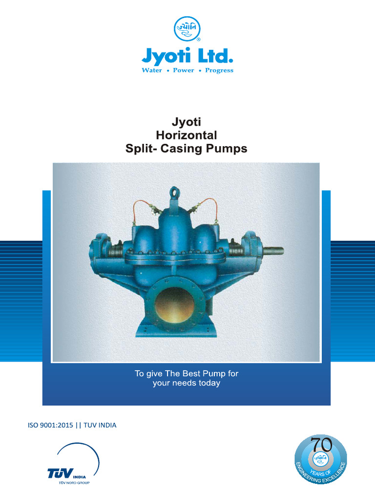 Horizontal Split Casing Pumps | PDF